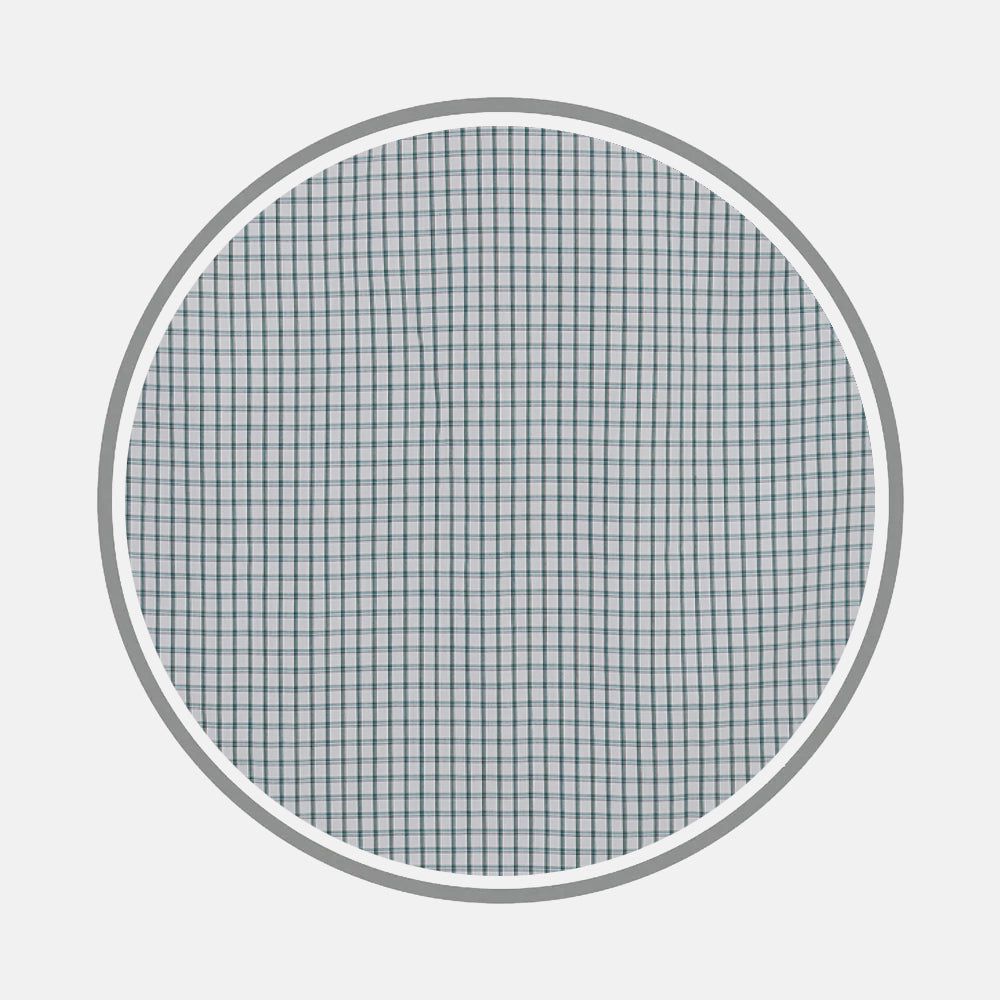 Dark Green Tattersall Check Fabric – Turnbull & Asser UK