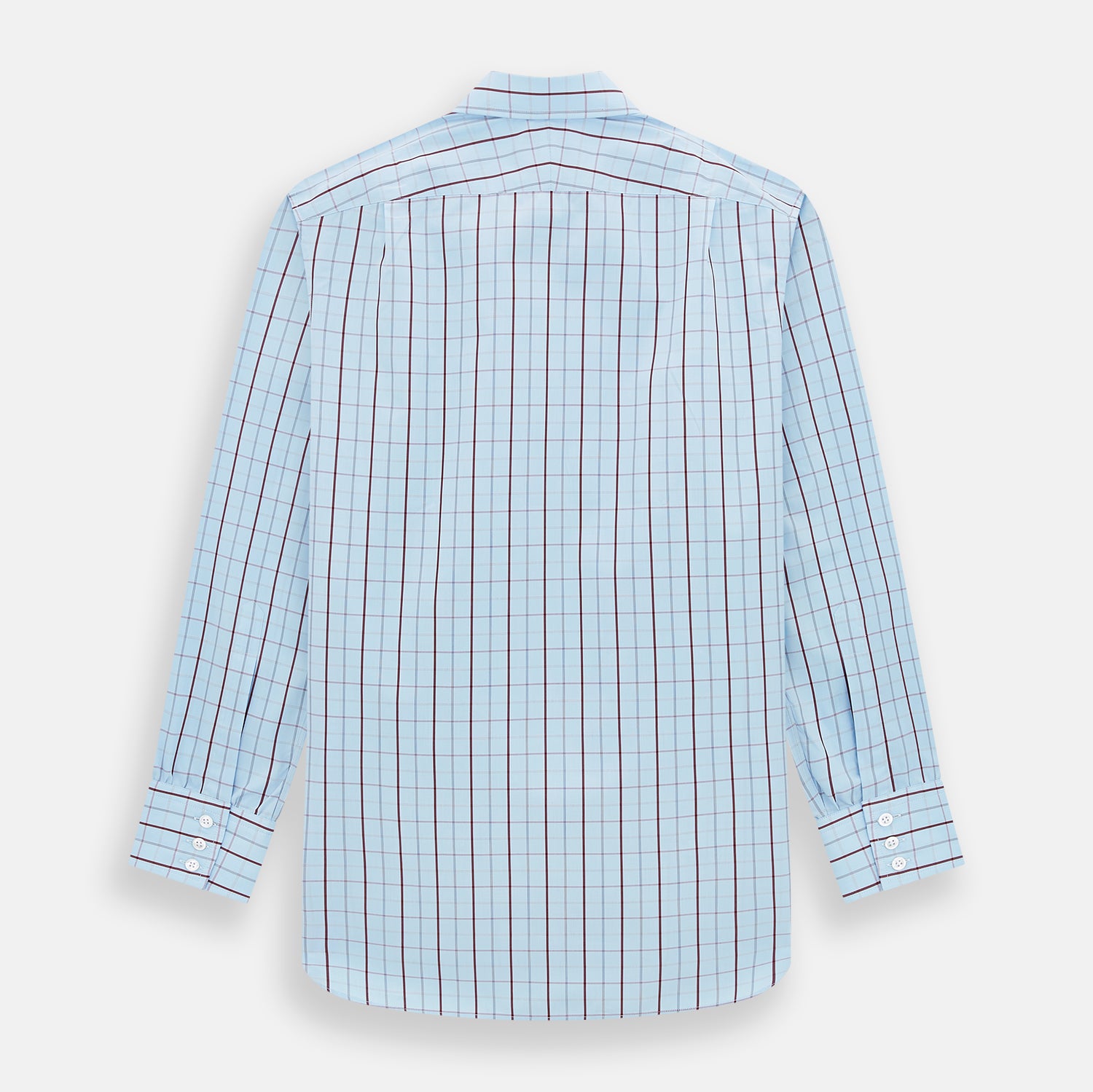 Burgundy Multi Combination Check Mayfair Shirt – Turnbull & Asser UK
