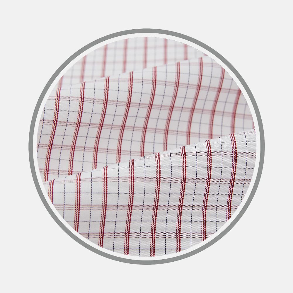 Red Tattersall Check Fabric – Turnbull & Asser UK