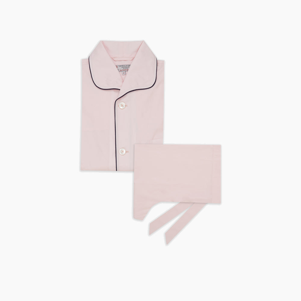 Pink Sea Island Cotton Pyjama Set | Turnbull & Asser – Turnbull & Asser UK